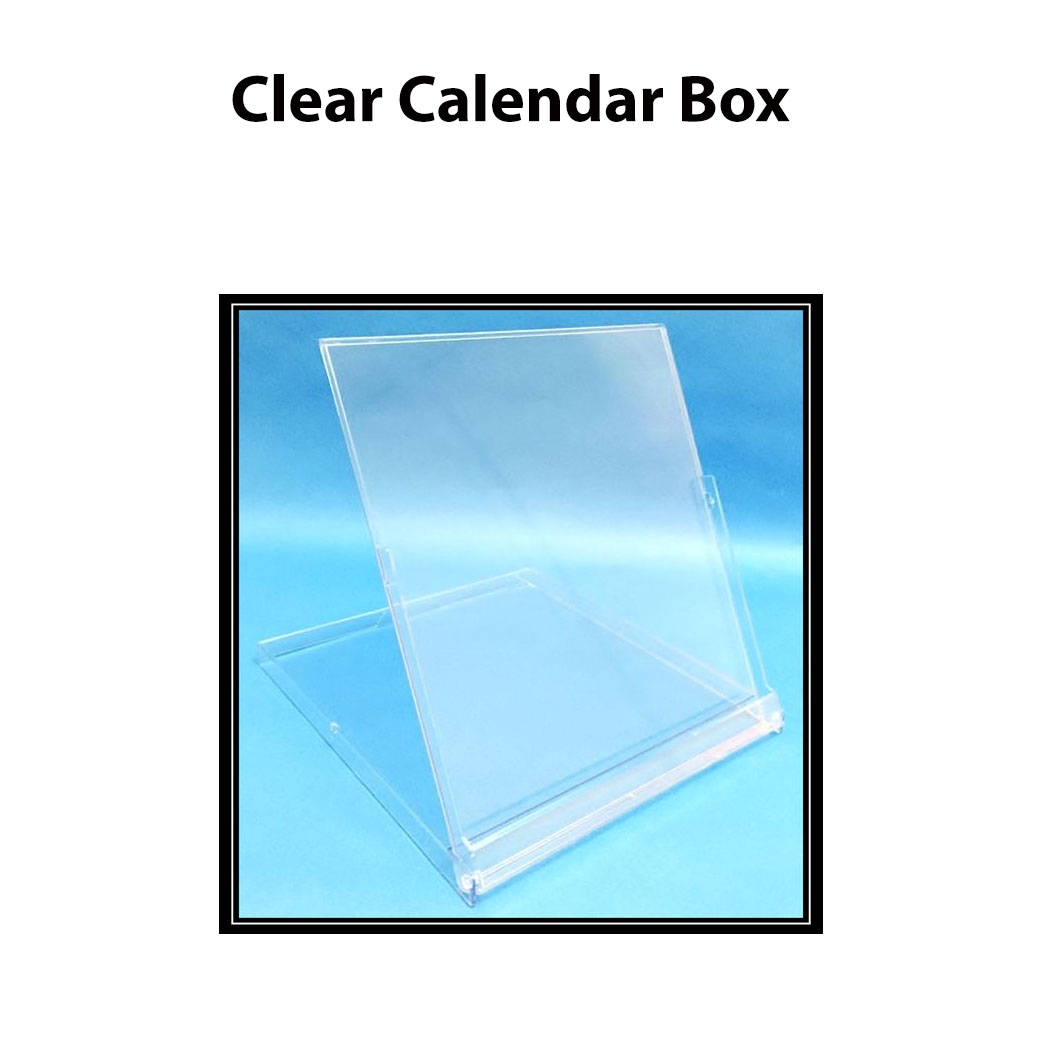 Clear Calendar Box – Duplication Center Media